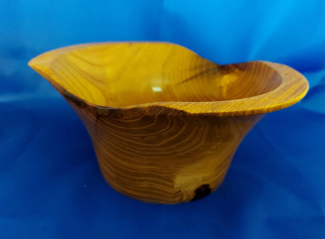 Hand Turned Osage Orange Bowl - Etsy