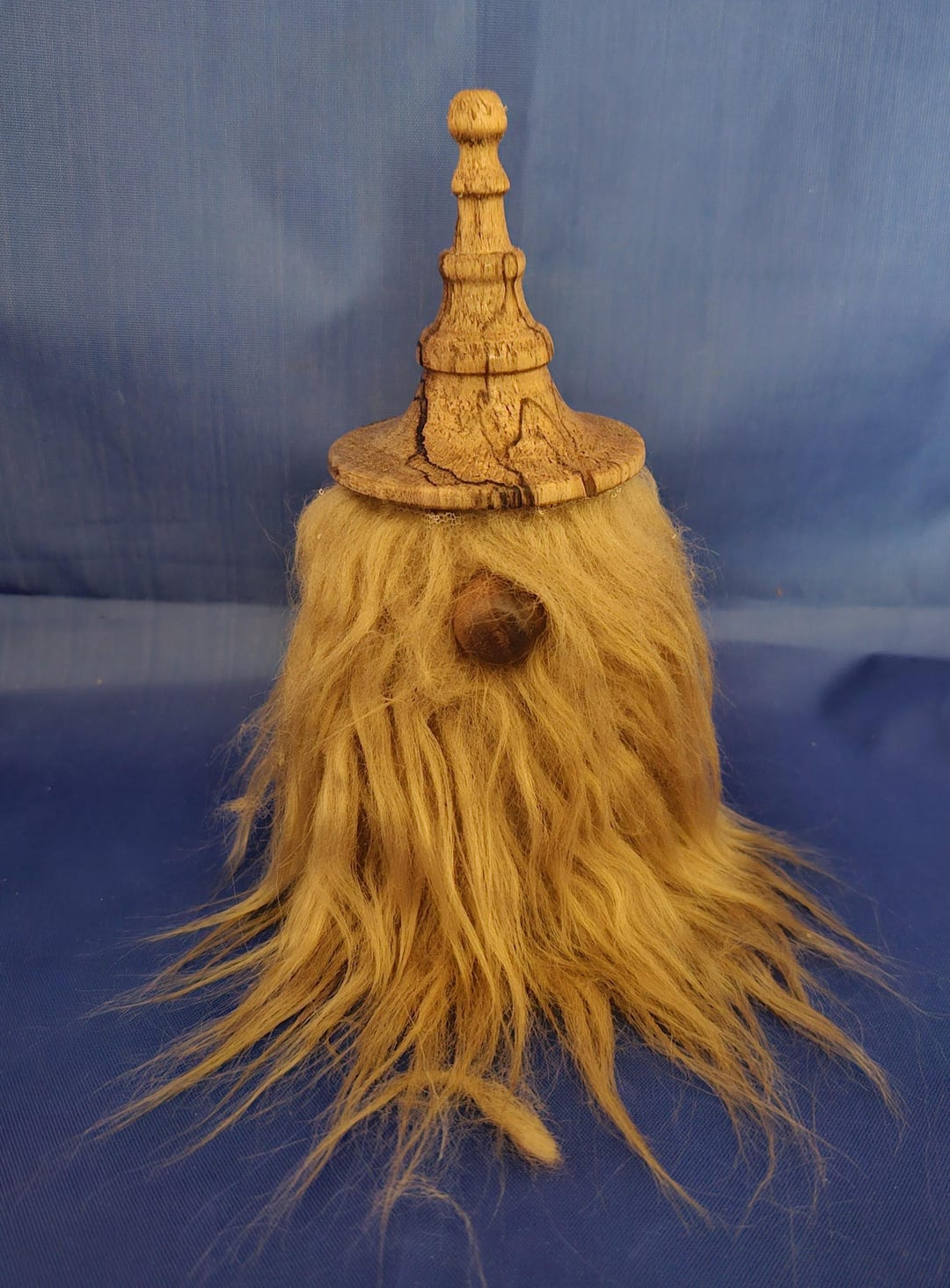 Hand Turned Gnome From Spalted Maple - Etsy
