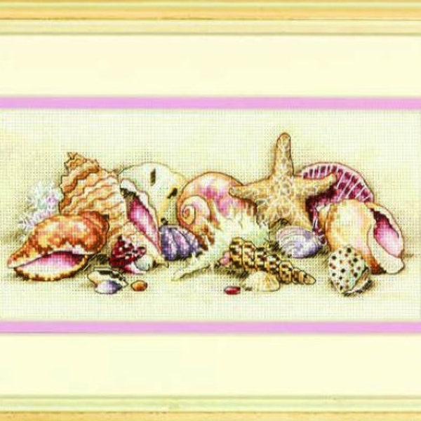 Seashell Cross - Etsy