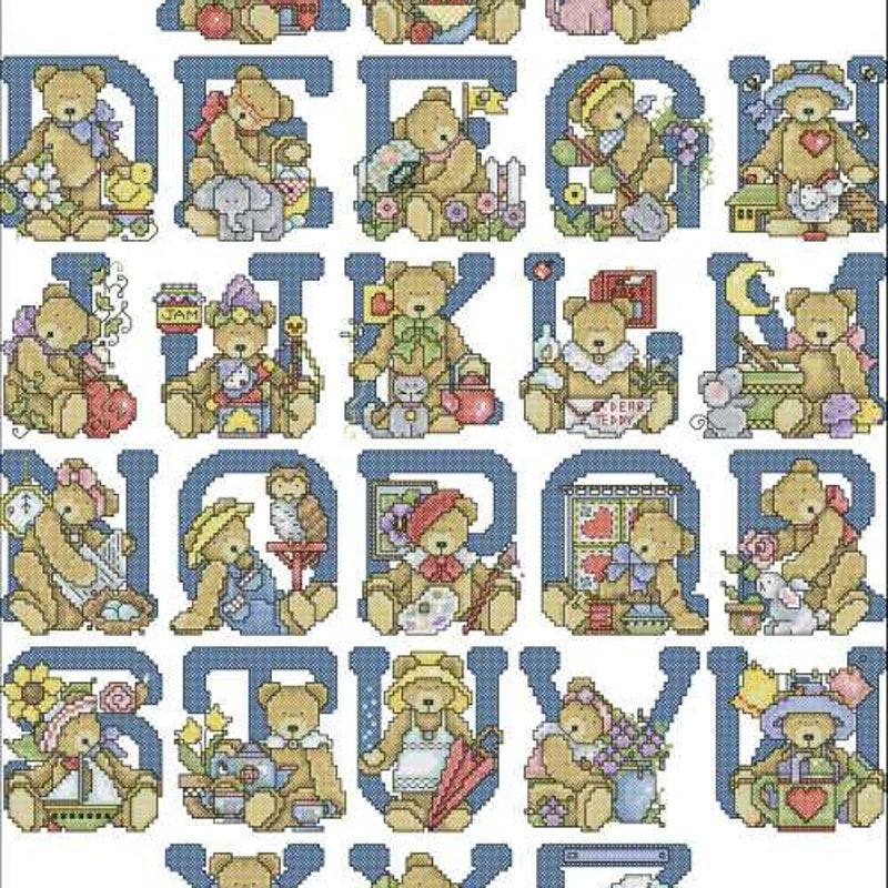 Bear Alphabet - Etsy