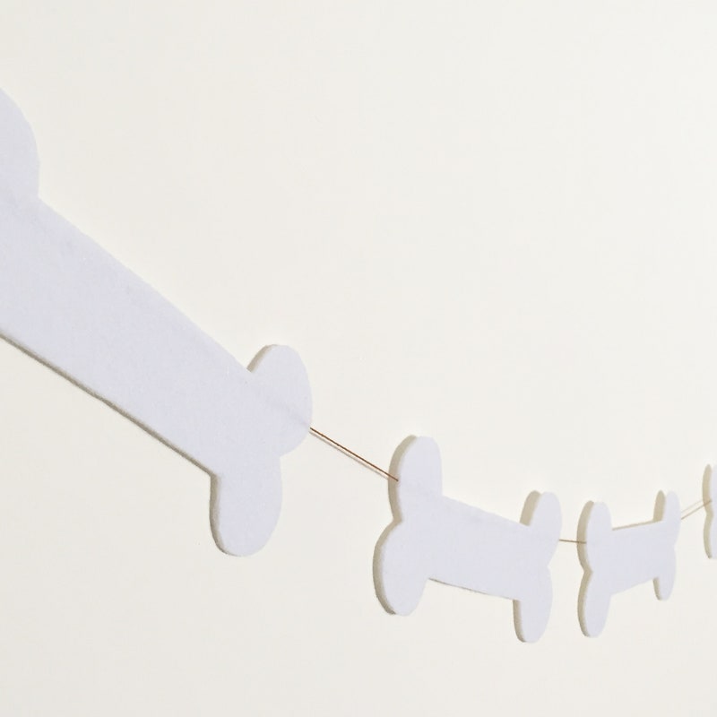 Dog Bone Garland - Etsy