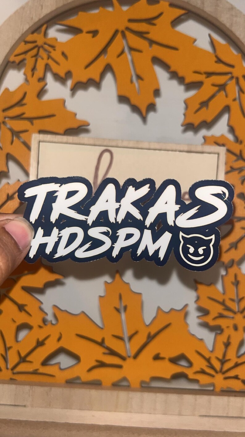 Trakas HDSPM Sticker - Etsy