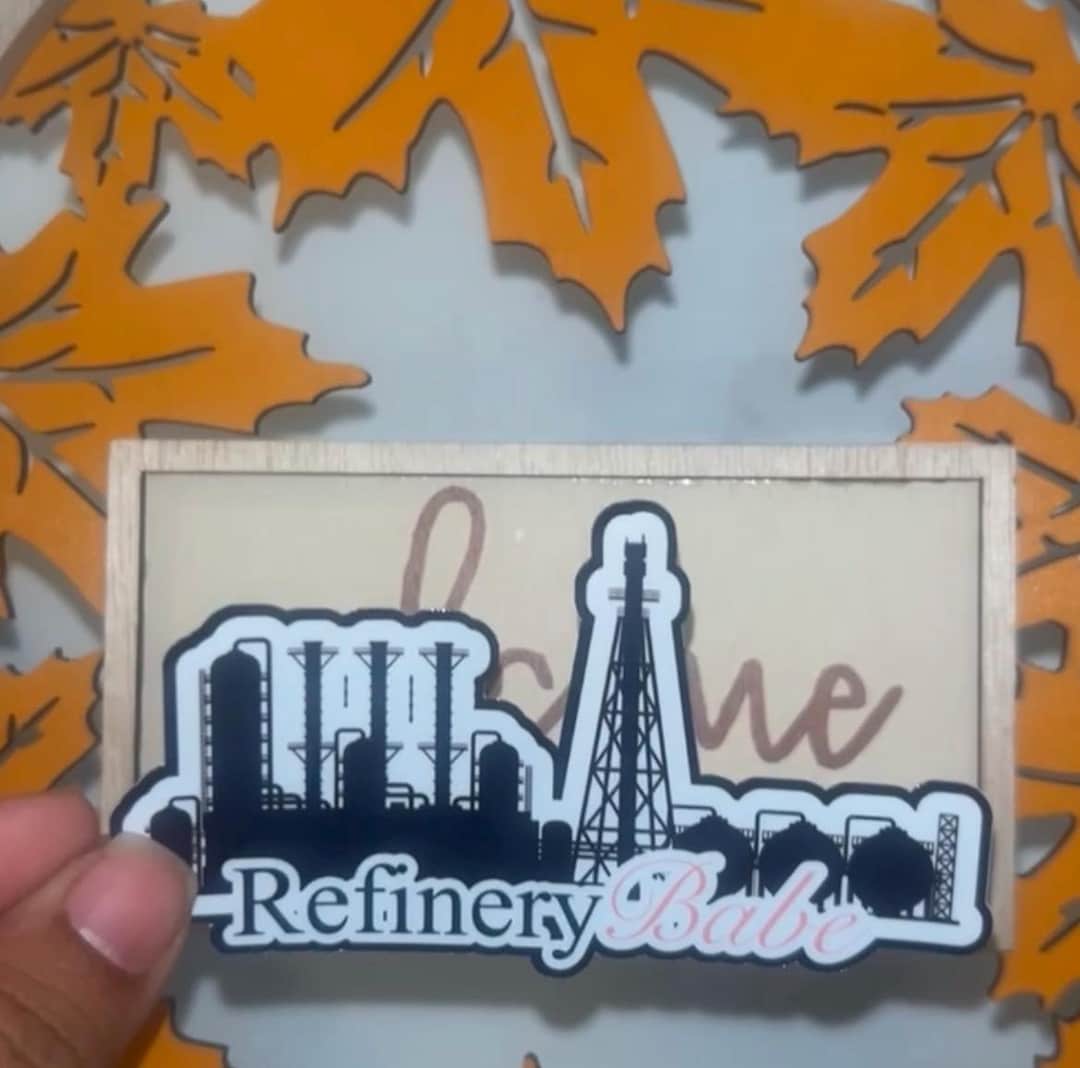Refinery Babe Hard Hat Sticker - Etsy