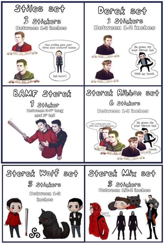 Sterek Cartoon