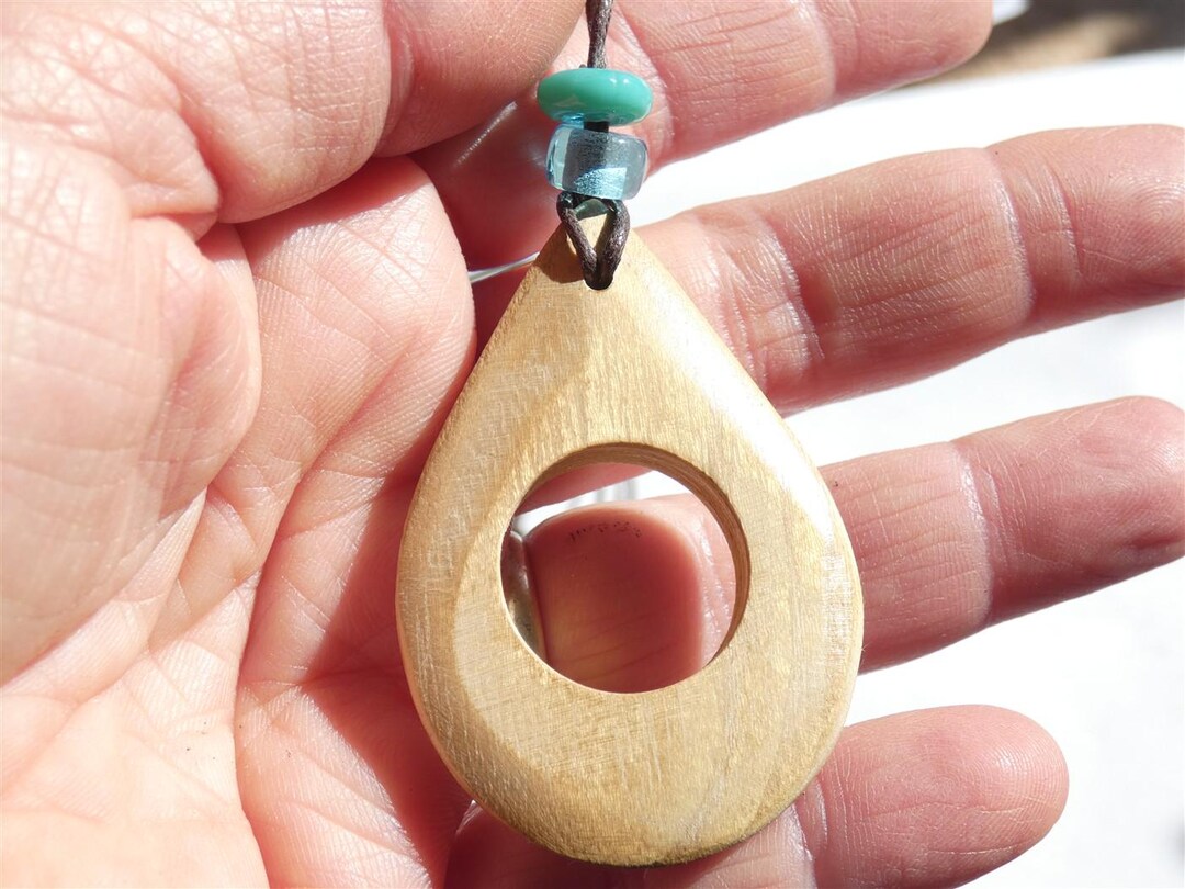 English Black Locust Wood Sacred Circle Amulet Charm for Good Luck - Etsy