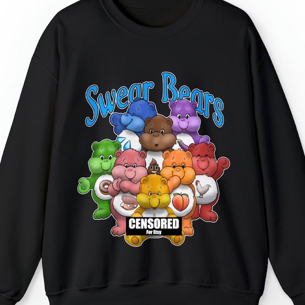 Swear Bear Svg - Etsy