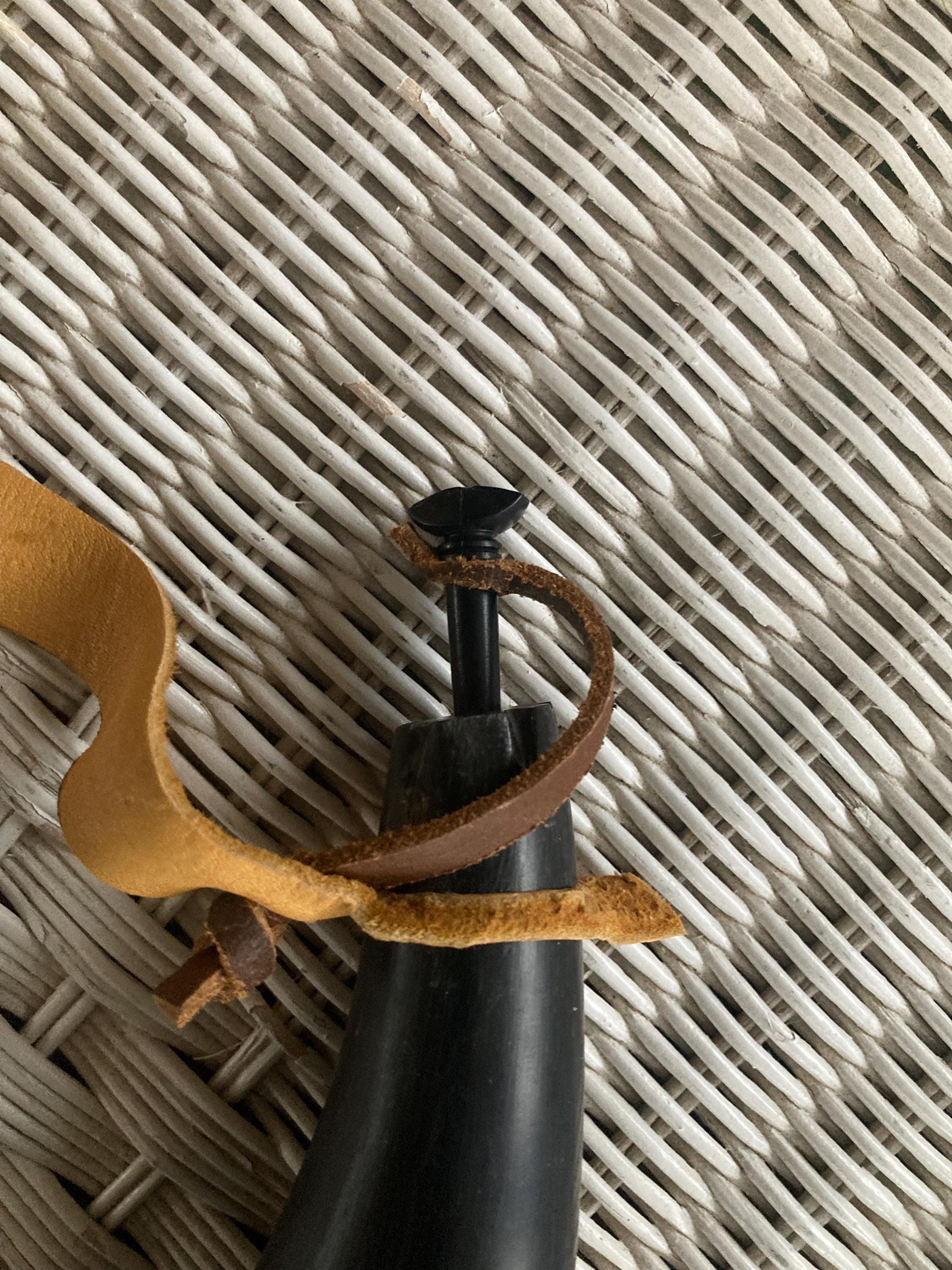 Powder Horn Bison (buffalo) With Horn Base Plug - Etsy