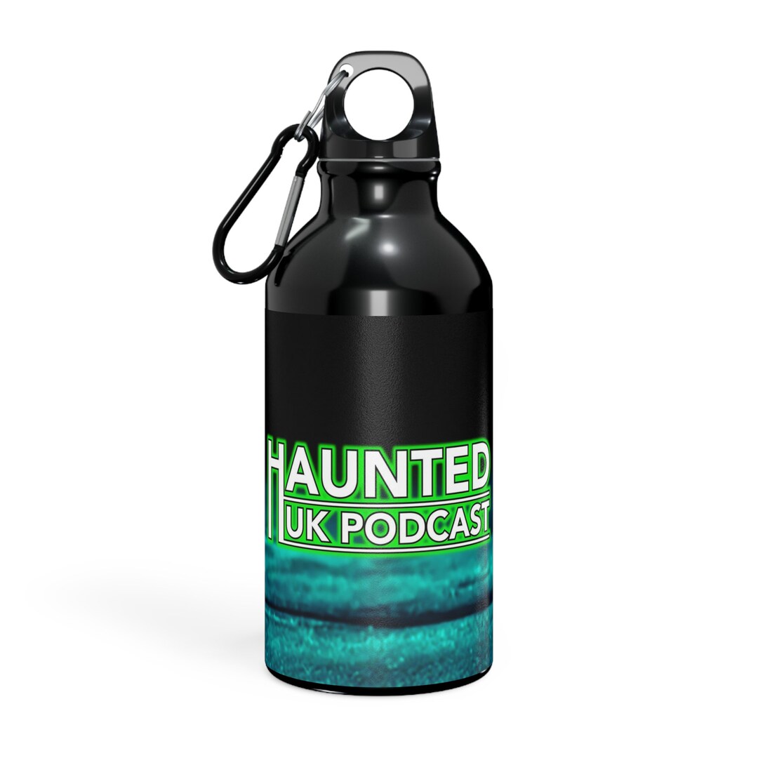 Haunted UK Podcast Sport Bottle - Etsy UK