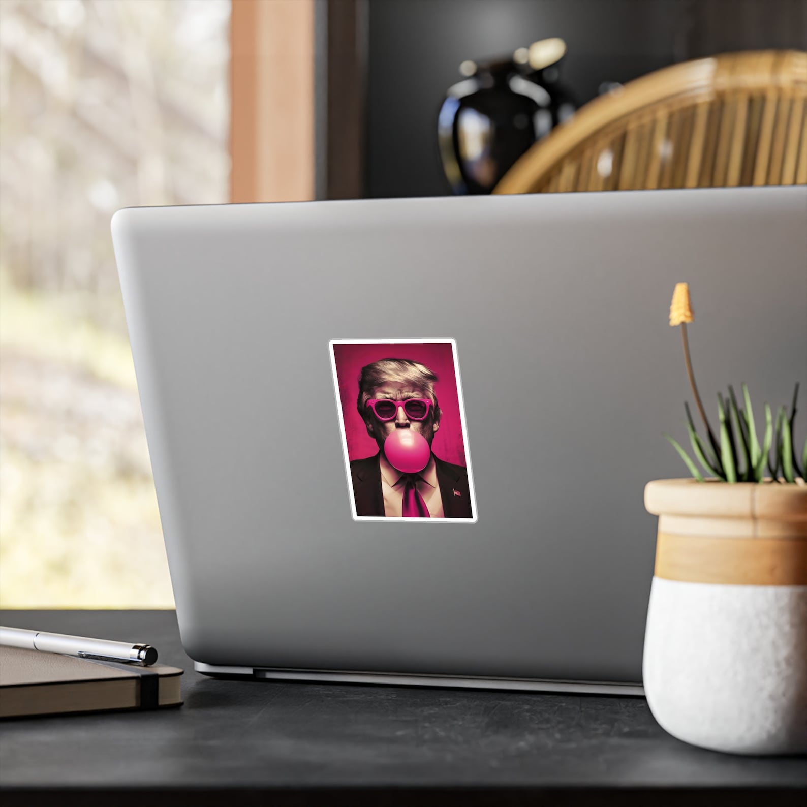 Trump Bubble Gum Pink Trump 20204 Trump Vance Sticker Trump - Etsy