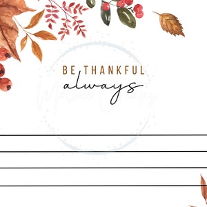 Printable Thankful Card Thanksgiving Dinner Friendsgiving Printable Art ...