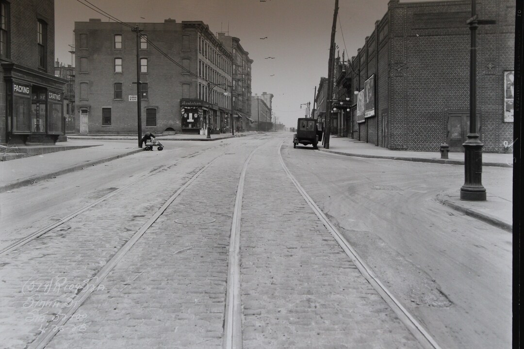 1928 Carrol Gardens Smith Street and 2nd Place Brooklyn NYC Photo ...
