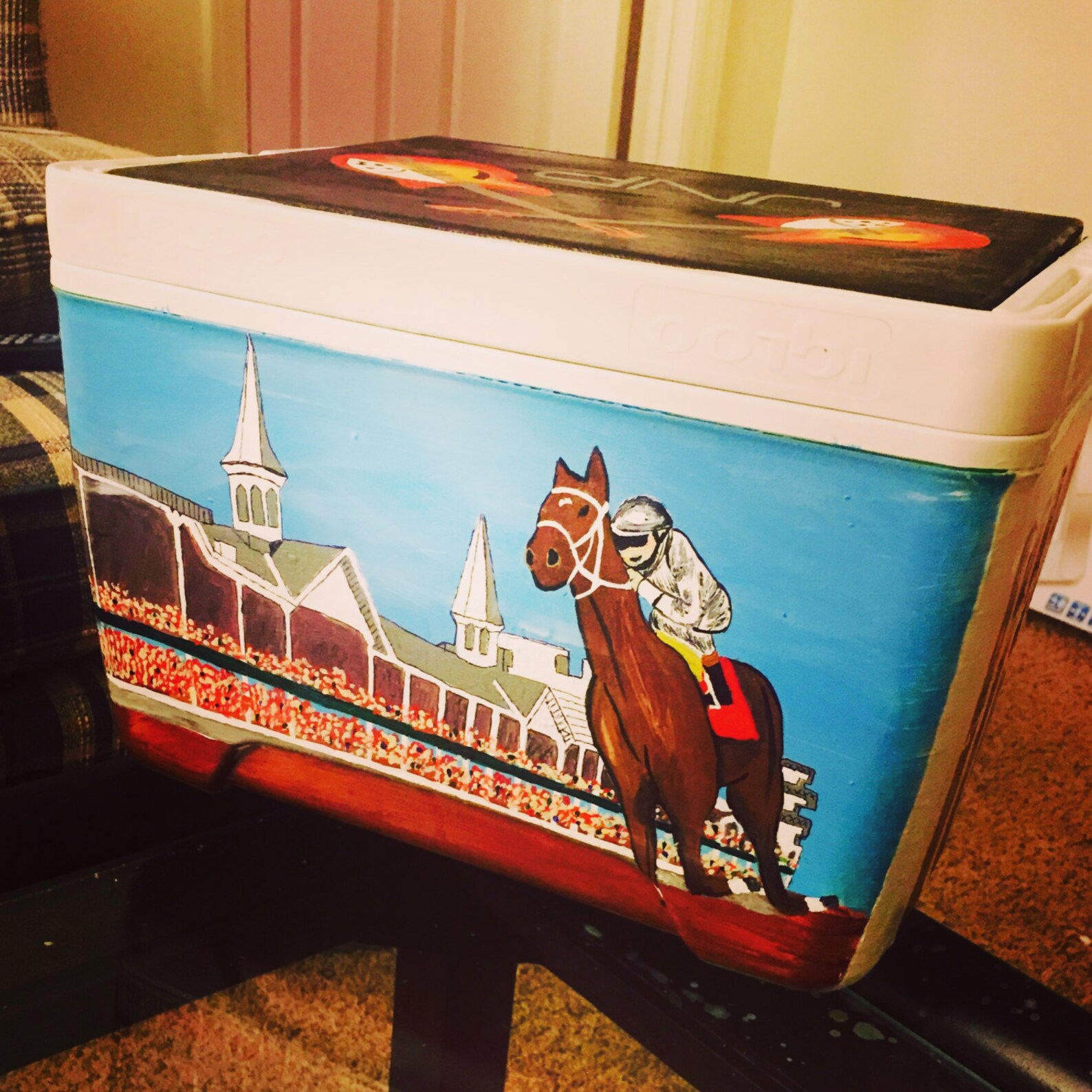 Personalized Hand Painted Coolers | Etsy