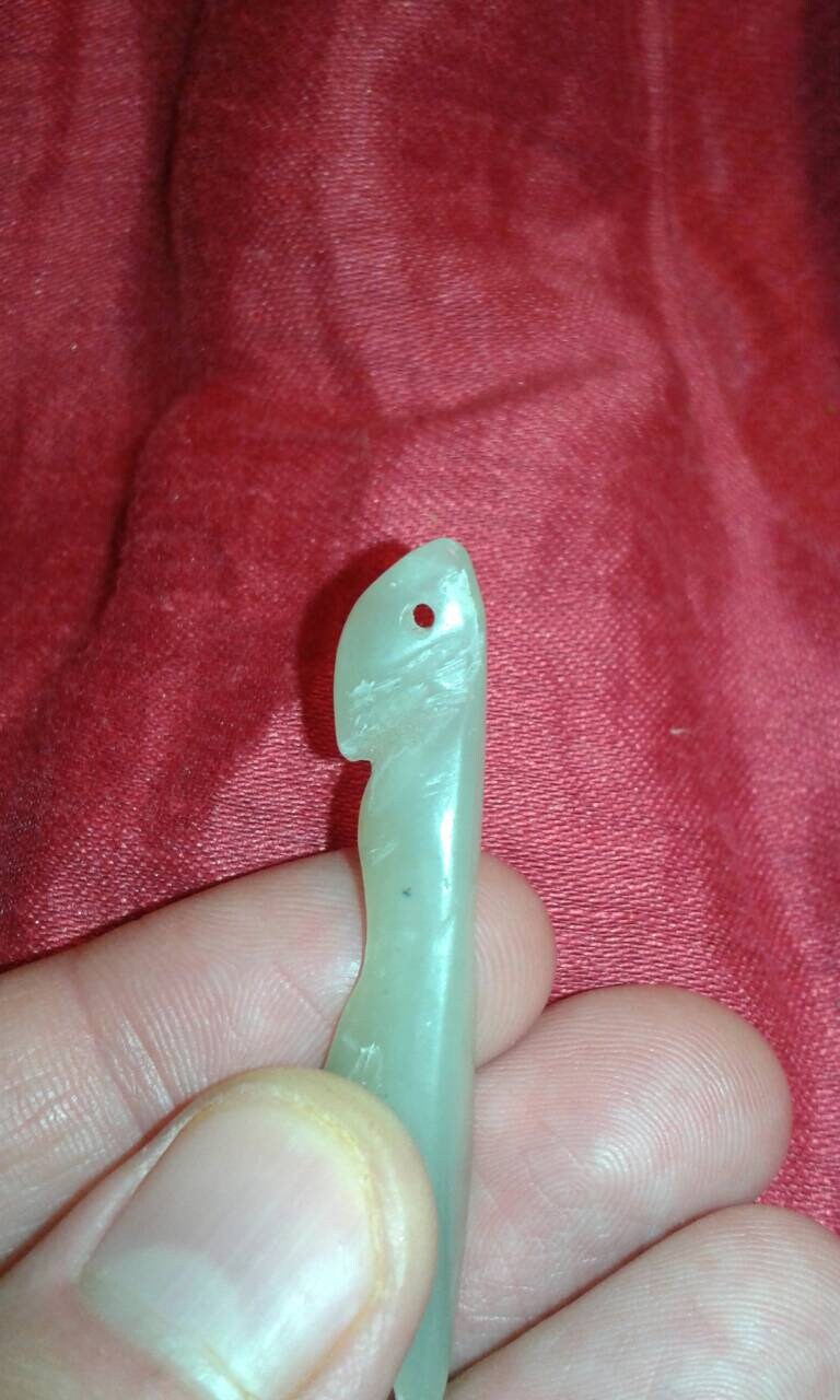 Nephrite Yu Jade Mutton Fat Colour Untreated Natural Gemstone Lotus ...