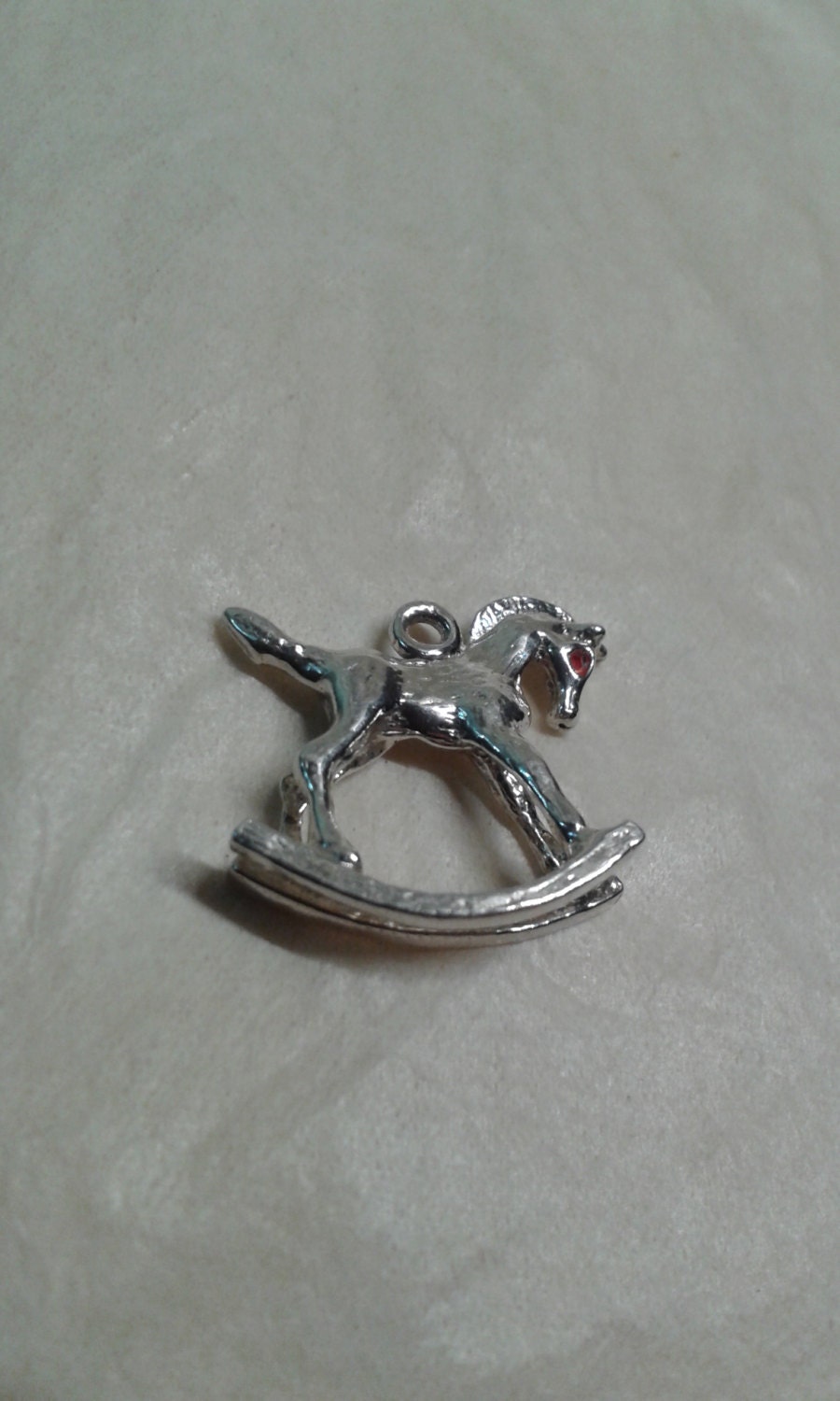 Victorian/edwardian Themed Solid Sterling Silver Rocking Horse | Etsy