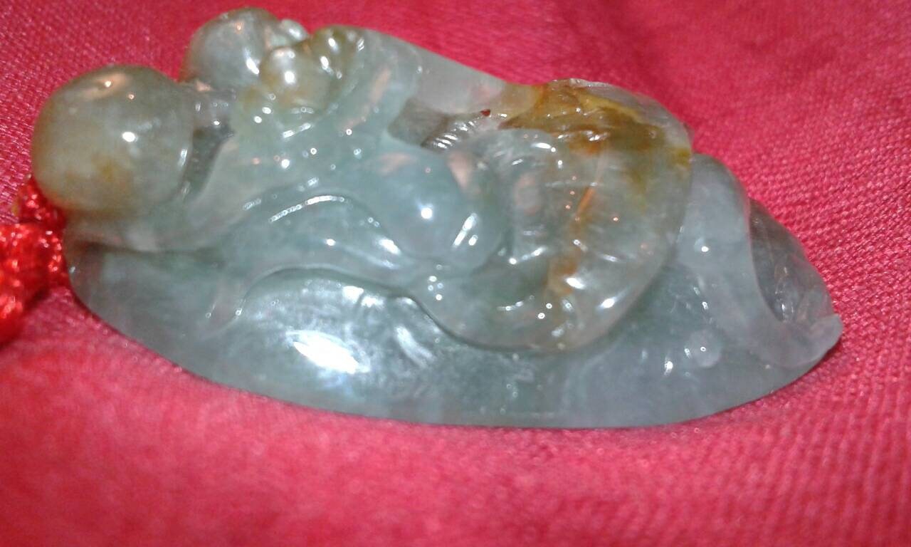 Icy Jadeite A Jade Dragon Turtle Fantasy Mythical Creature Carved ...