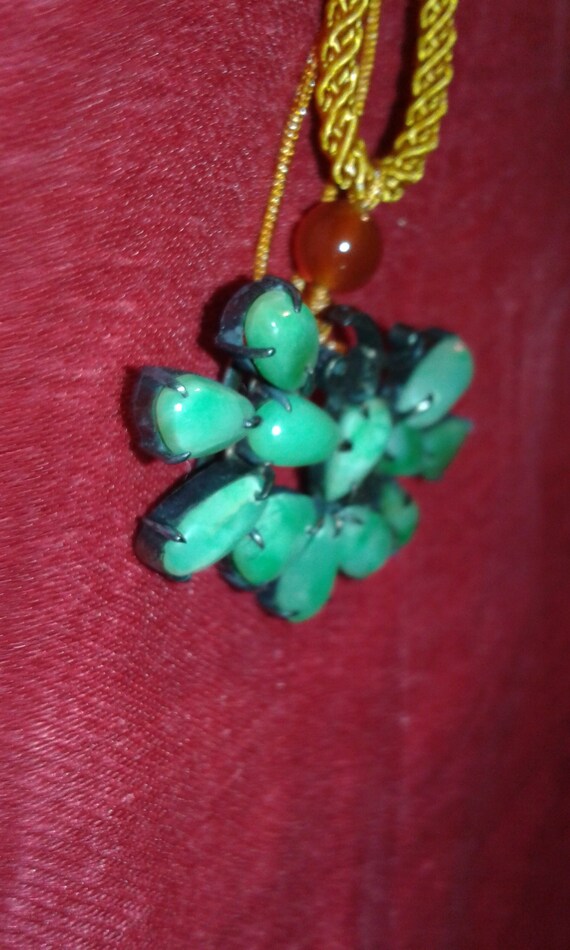 Antique Japanese brooch pendant untreated A Jadeite J… - Gem