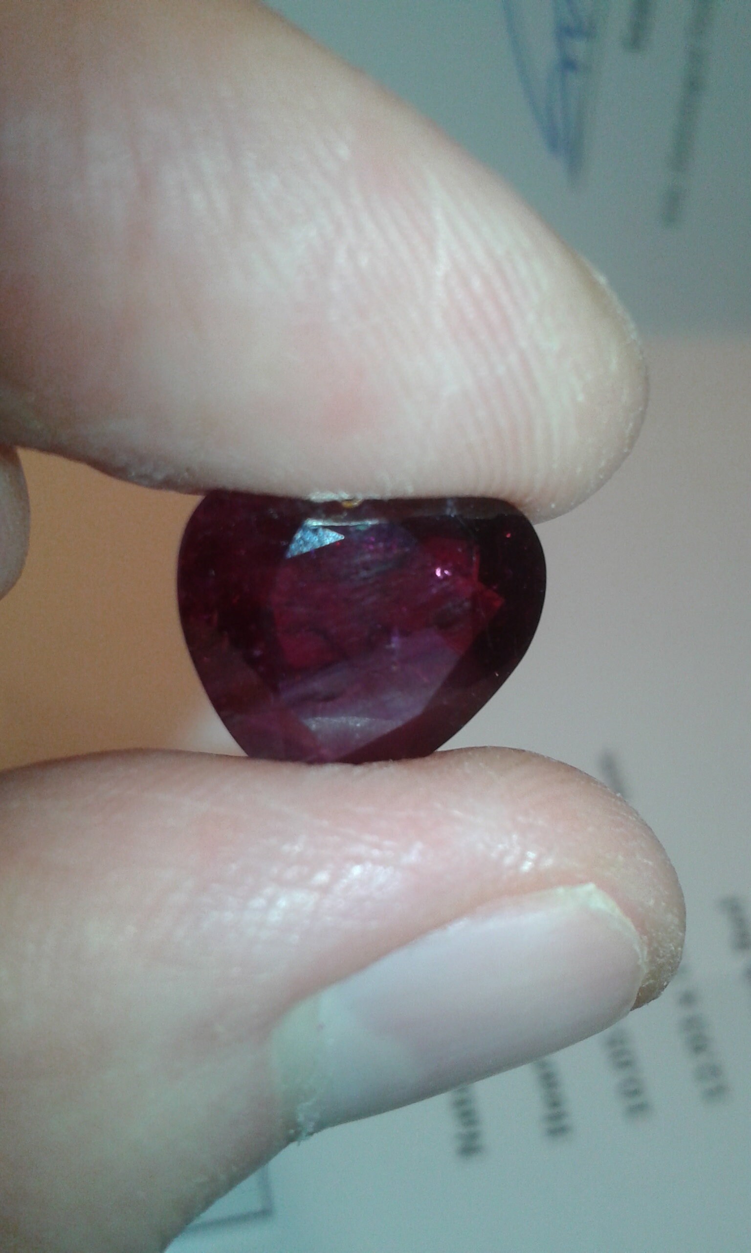 10.05ct Unheated Untreated Earth Mined African Ruby Red - Etsy UK