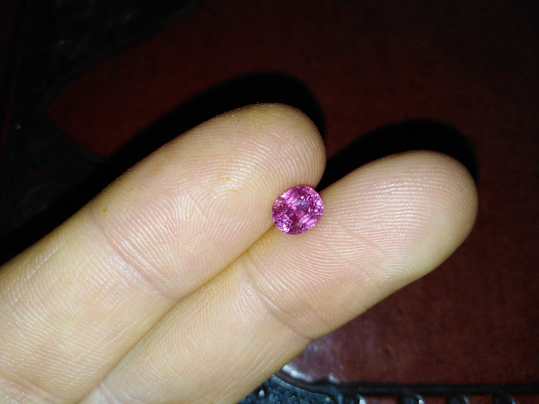 1.32ct Low Gentle Natural Normal Standard Heated Pink Sapphire Earth ...