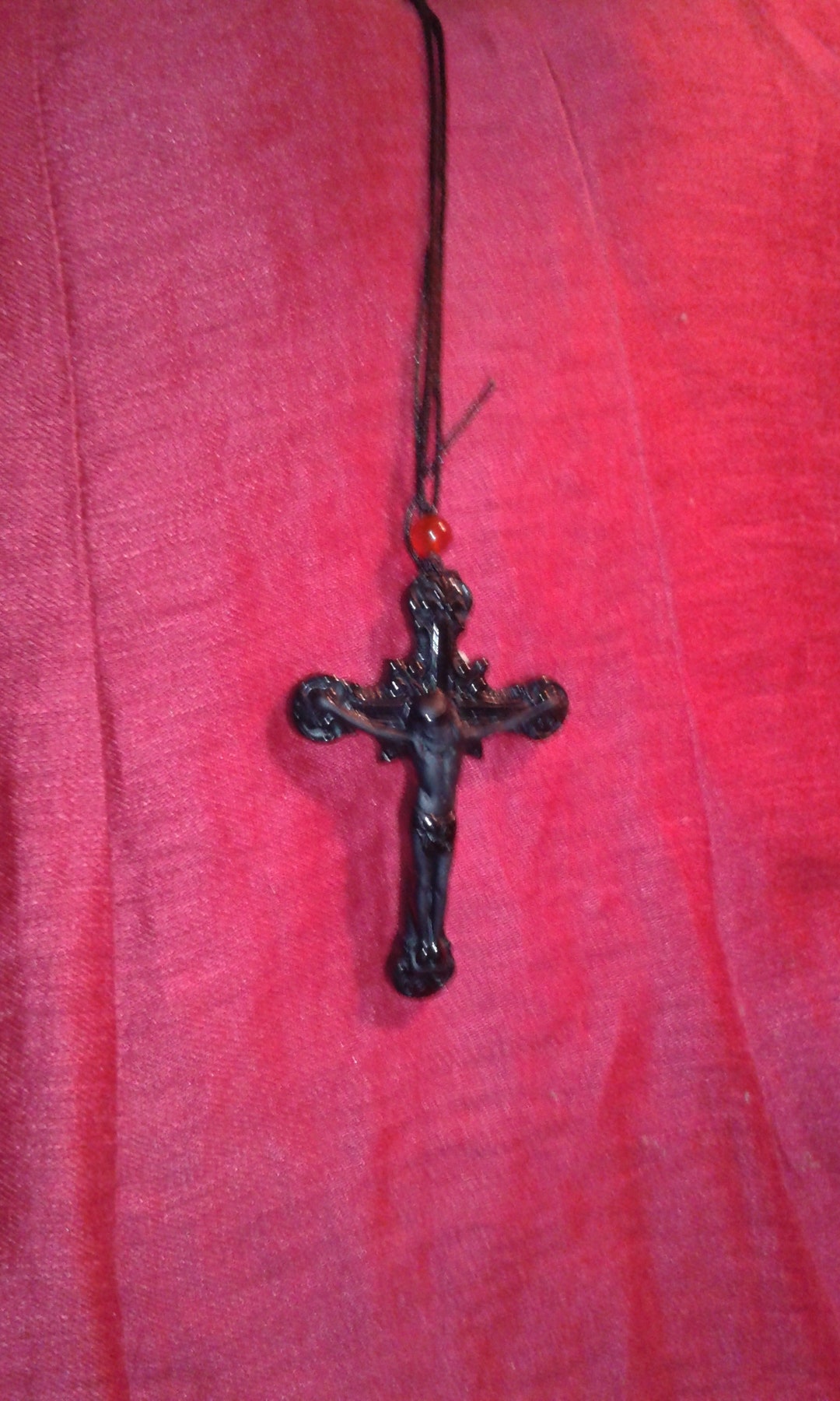 Jadeite A Jade Crucifix Pendant Earth Mined Gemstone Handmade ...
