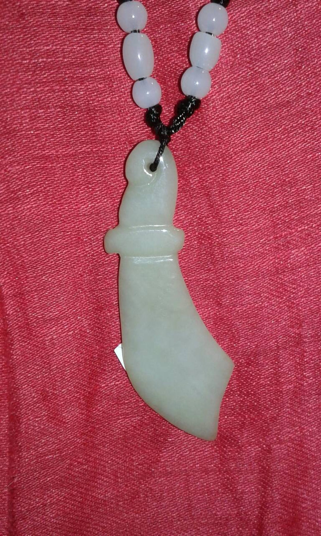 Untreated Jadeite A Jade Chinese War Sword Broadsword Dadao Da Dao ...