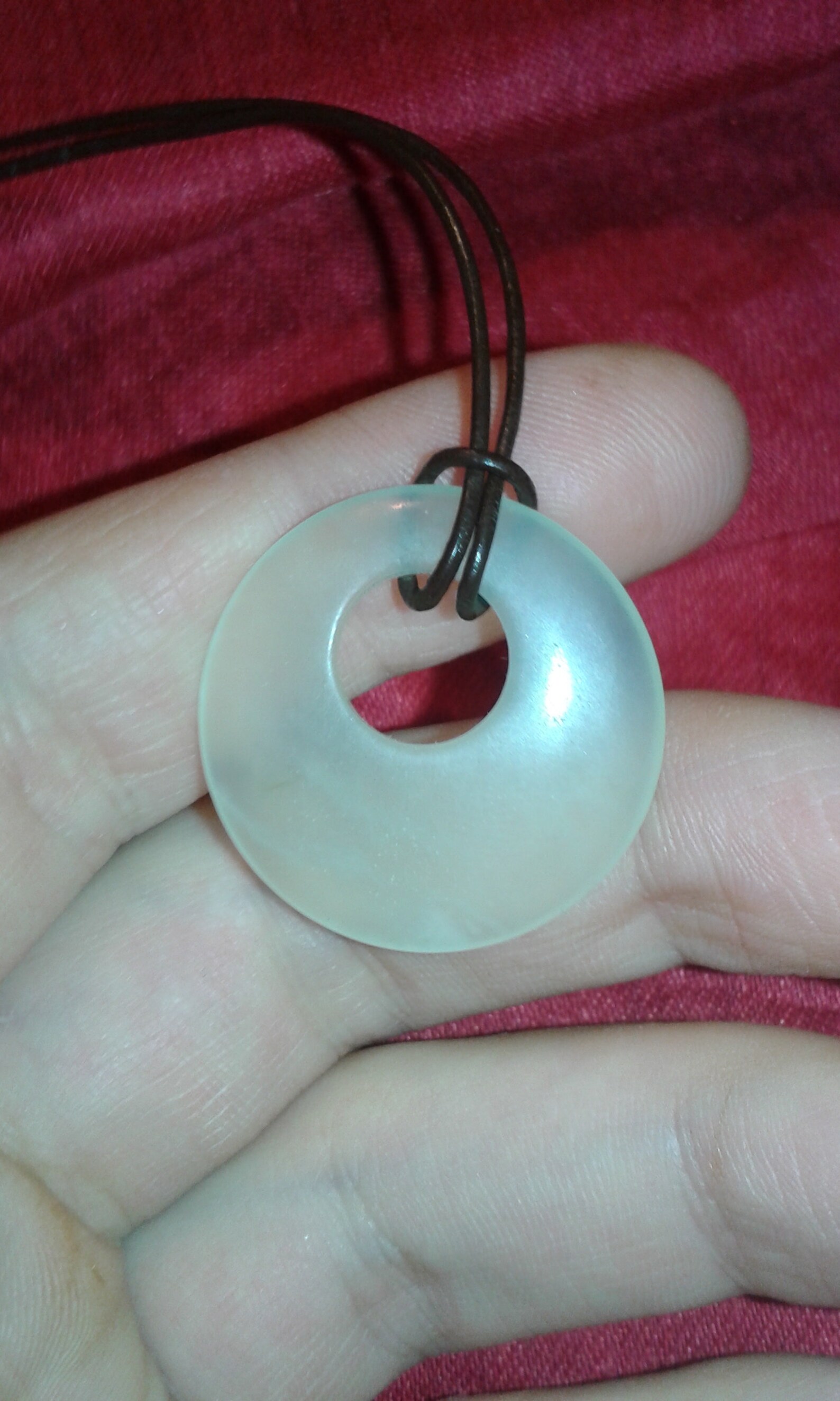 Hetian Celadon Nephrite Jade Bi Disc Bronze Age Symbol on | Etsy