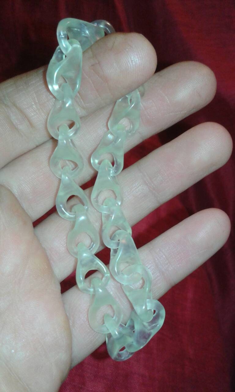 Repeating infinity single piece stone Icy glutinous HeTian | Etsy