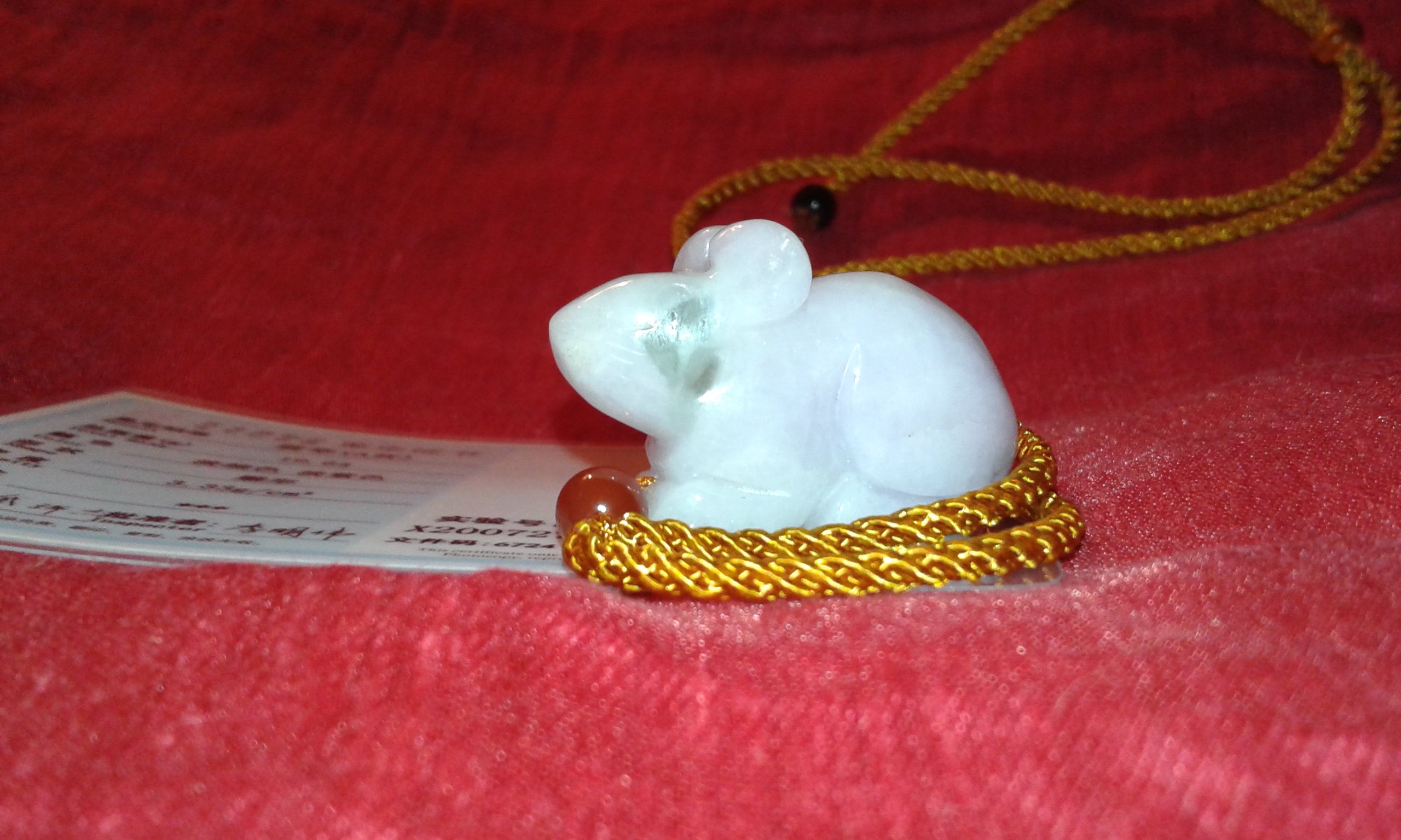 Untreated Lavender Jadeite A Jade Luck Mouse Rat Carving Cute - Etsy UK