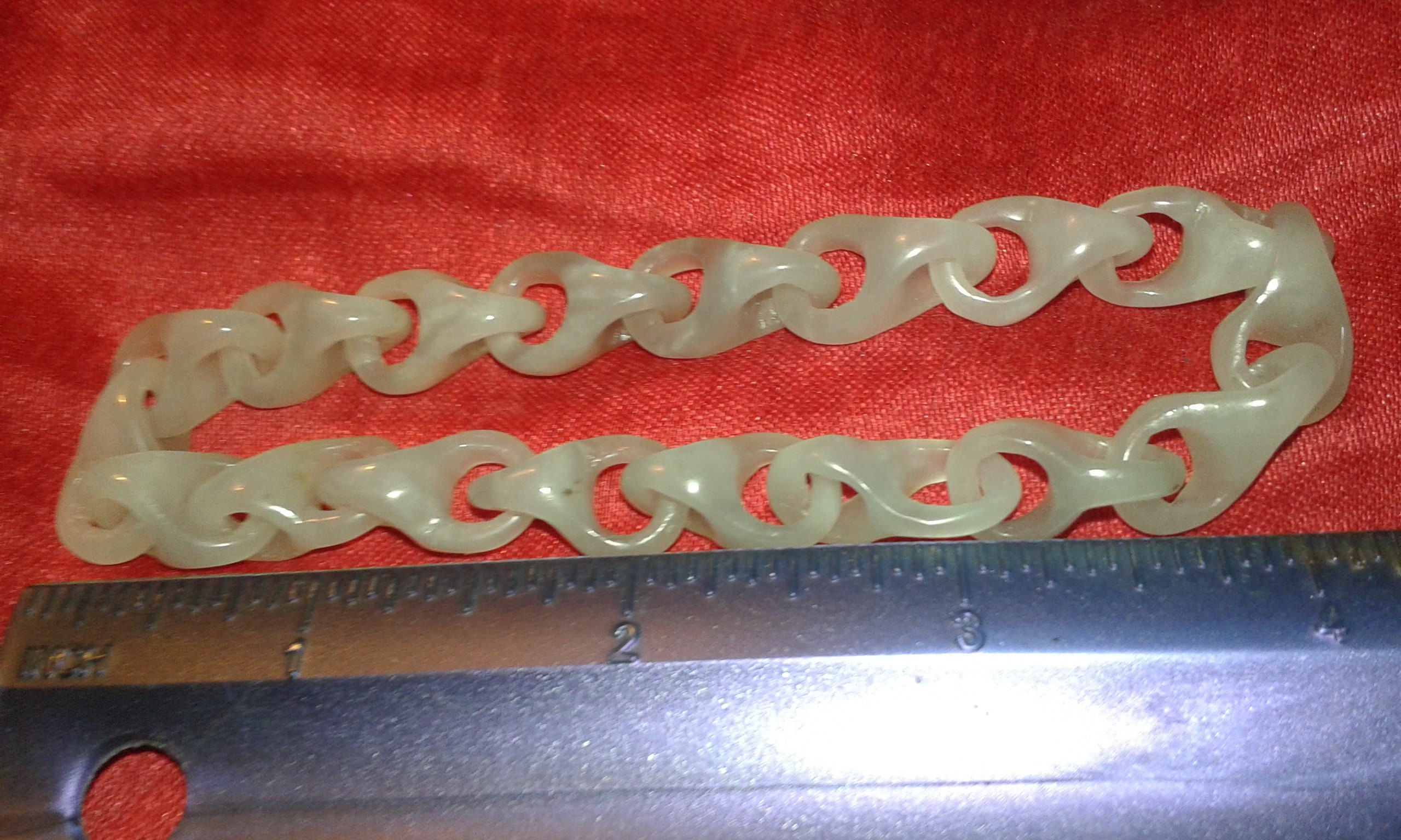 Repeating infinity single piece stone HeTian Jade gemstone icy | Etsy