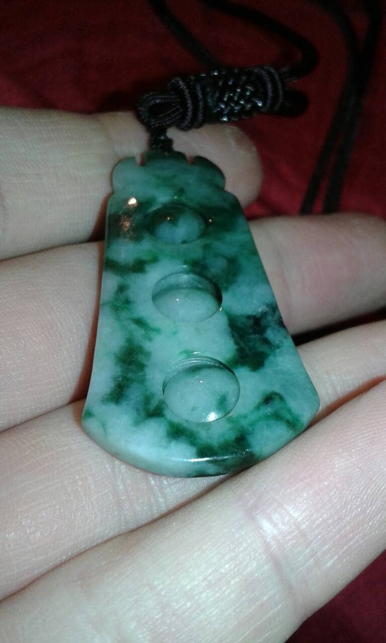 Choice of two moving Jadeite A Jade triple free floating | Etsy