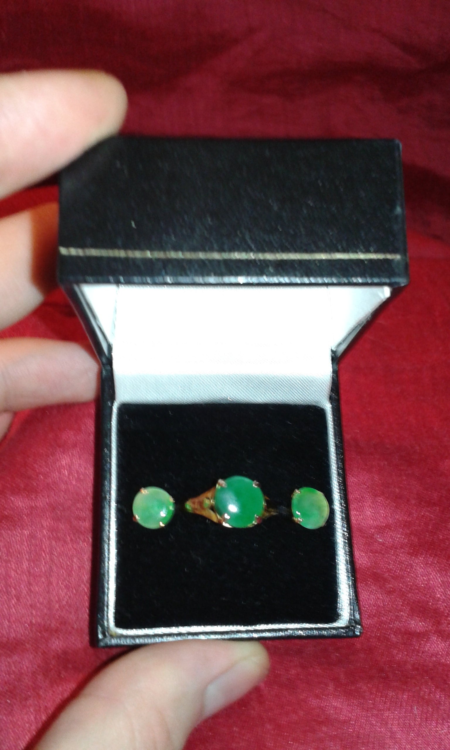 Untreated A Imperial Translucent Jadeite Jade Matching 14K - Etsy UK