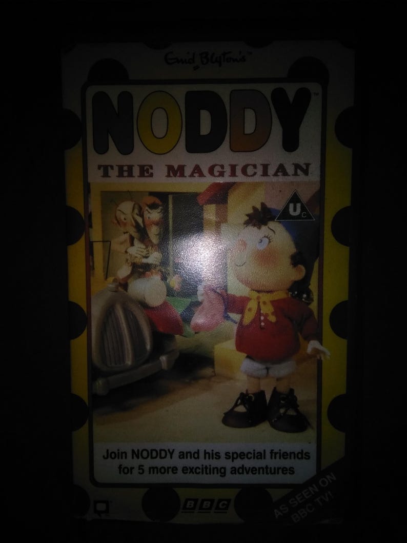 Buy Enid Blytons - NODDY - THE MAGICIAN - V.H.S Cassette Tape With 5 ...