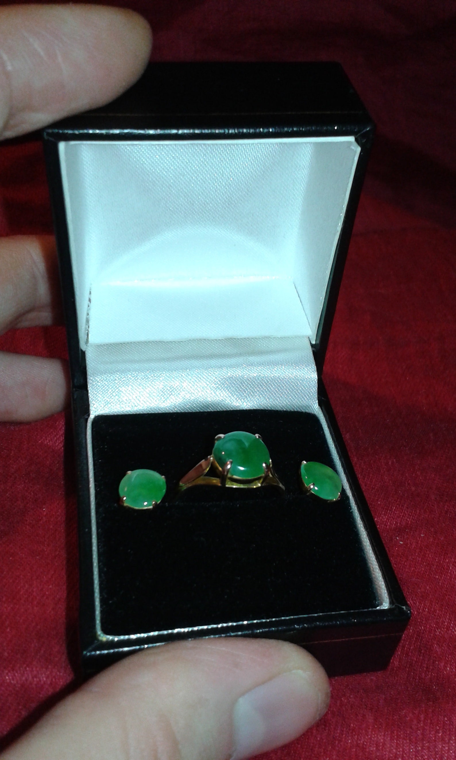 Untreated A Imperial Translucent Jadeite Jade Matching 14K - Etsy UK