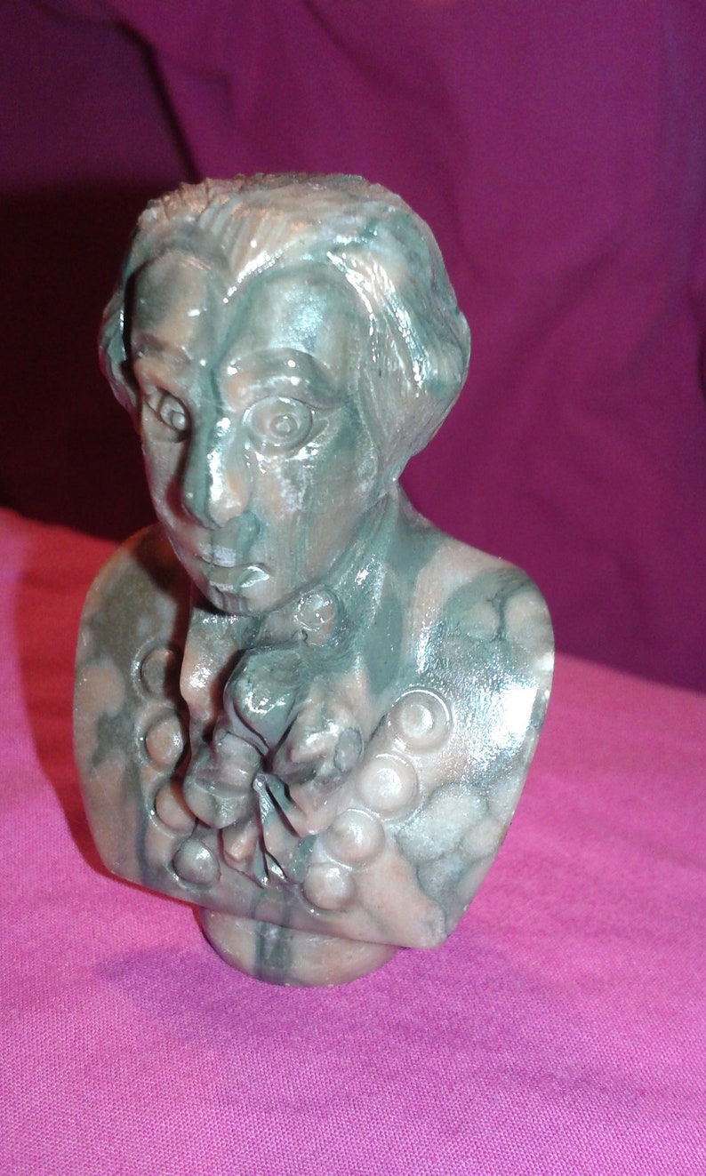 George Washington Natural Stone Rock Carving Earth Mined - Etsy