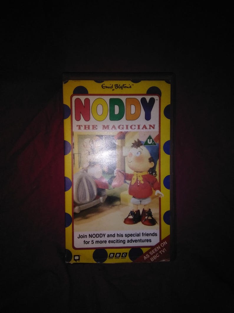 Buy Enid Blytons - NODDY - THE MAGICIAN - V.H.S Cassette Tape With 5 ...