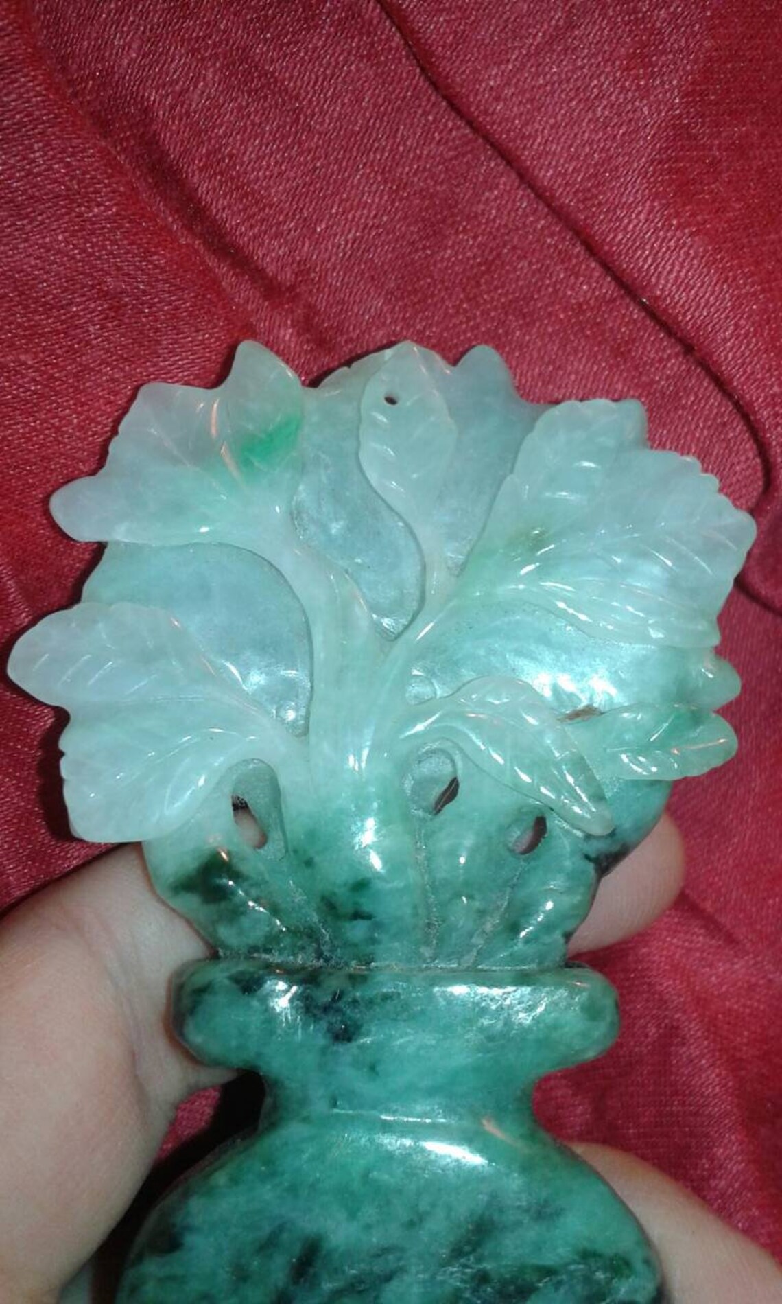Untreated Jadeite Jade Flower Basket Chinese Ceramic Oriental - Etsy
