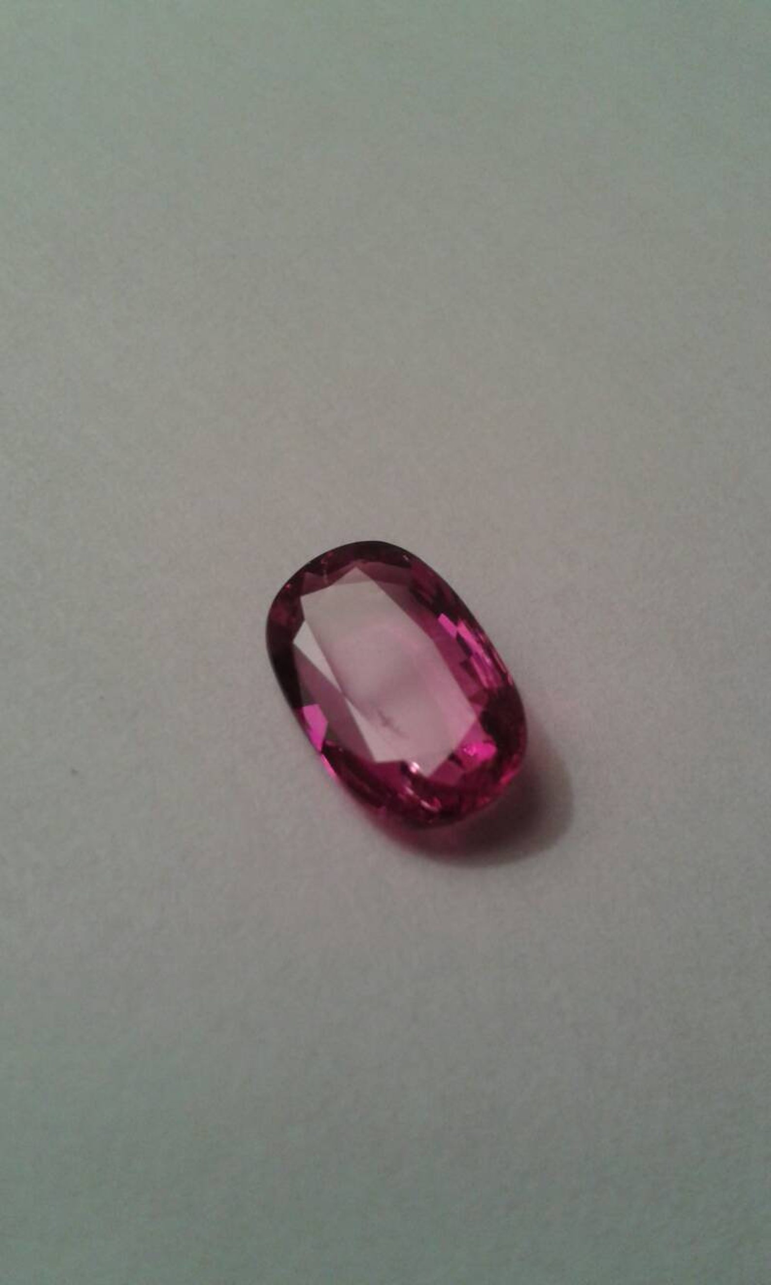 Untreated 3.04ct Red Pink Ruby Sapphire Flat Oval Cut Loose - Etsy UK