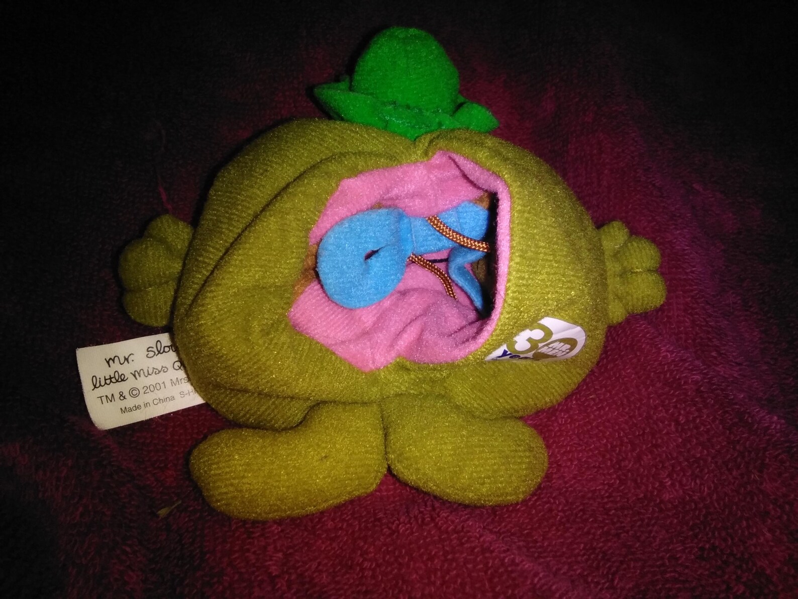 Mr Slow and Little Miss Quick - Reversable Soft Plush Toy - Cartoon ...