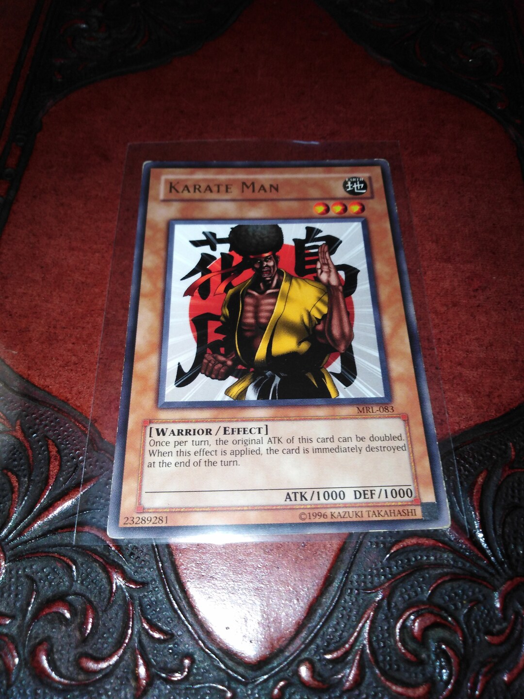 Karate Man MRL-083 Yugioh Trading Playing Card Original Series ...