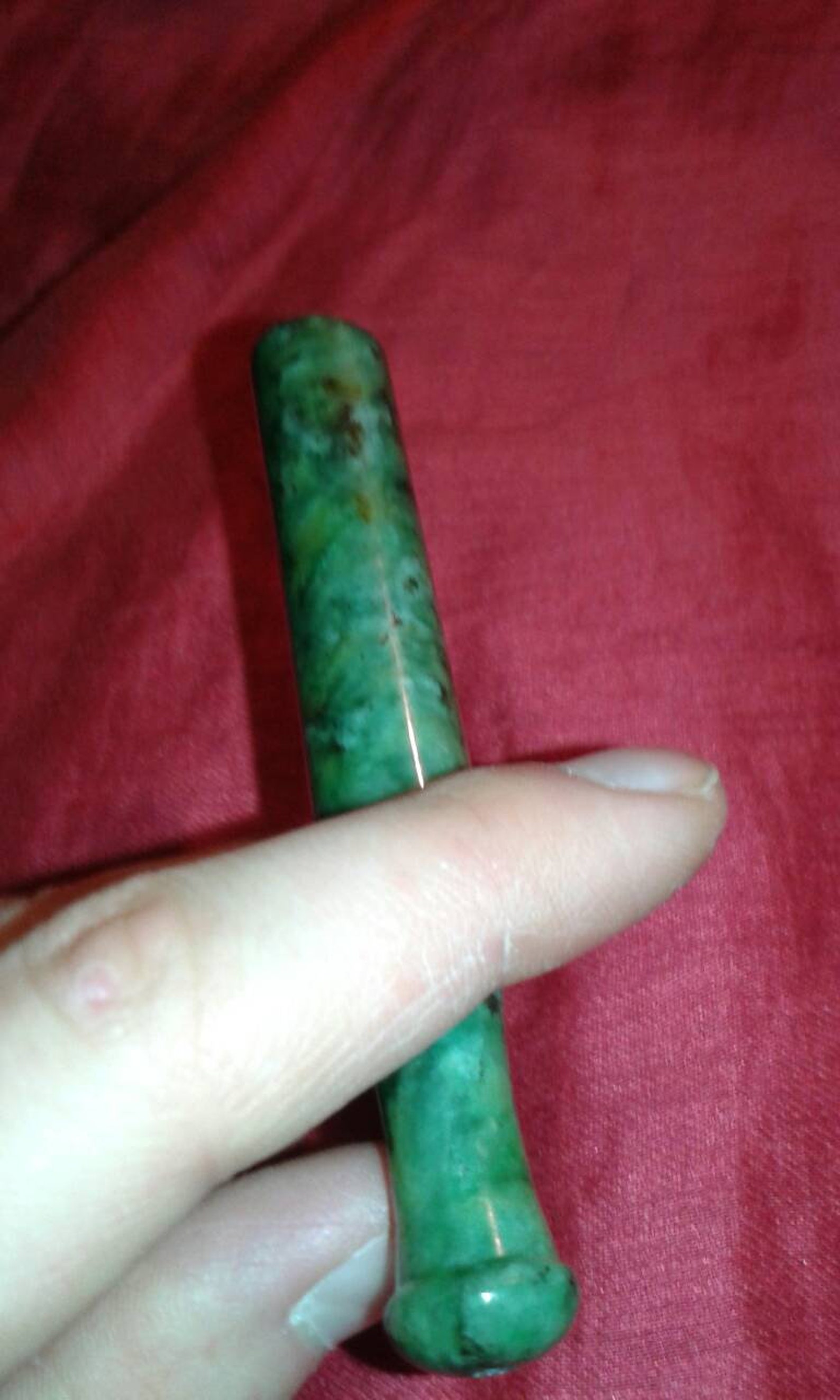 Untreated Jadeite A Jade Cigarette Cheroot Holder Organic - Etsy UK