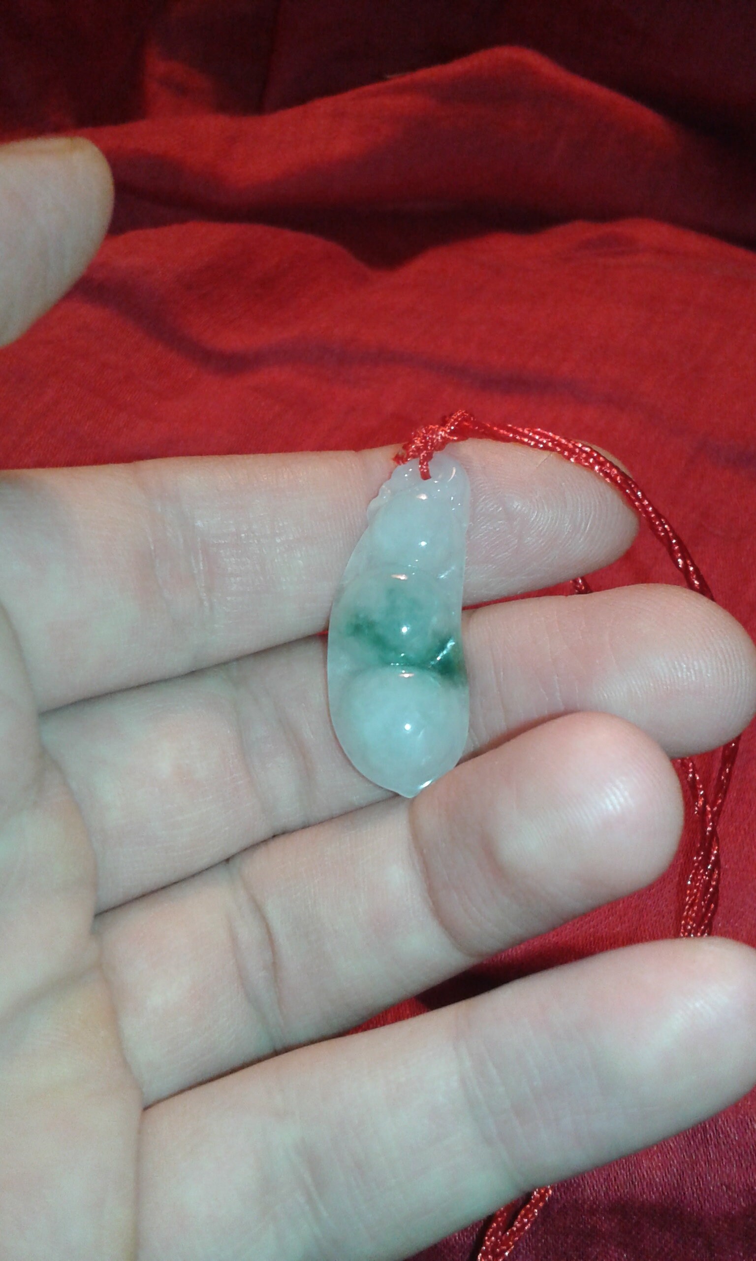 Jadeite A Jade Edamame Soy Bean Pod Vegetable Vegetarian Vegan | Etsy UK