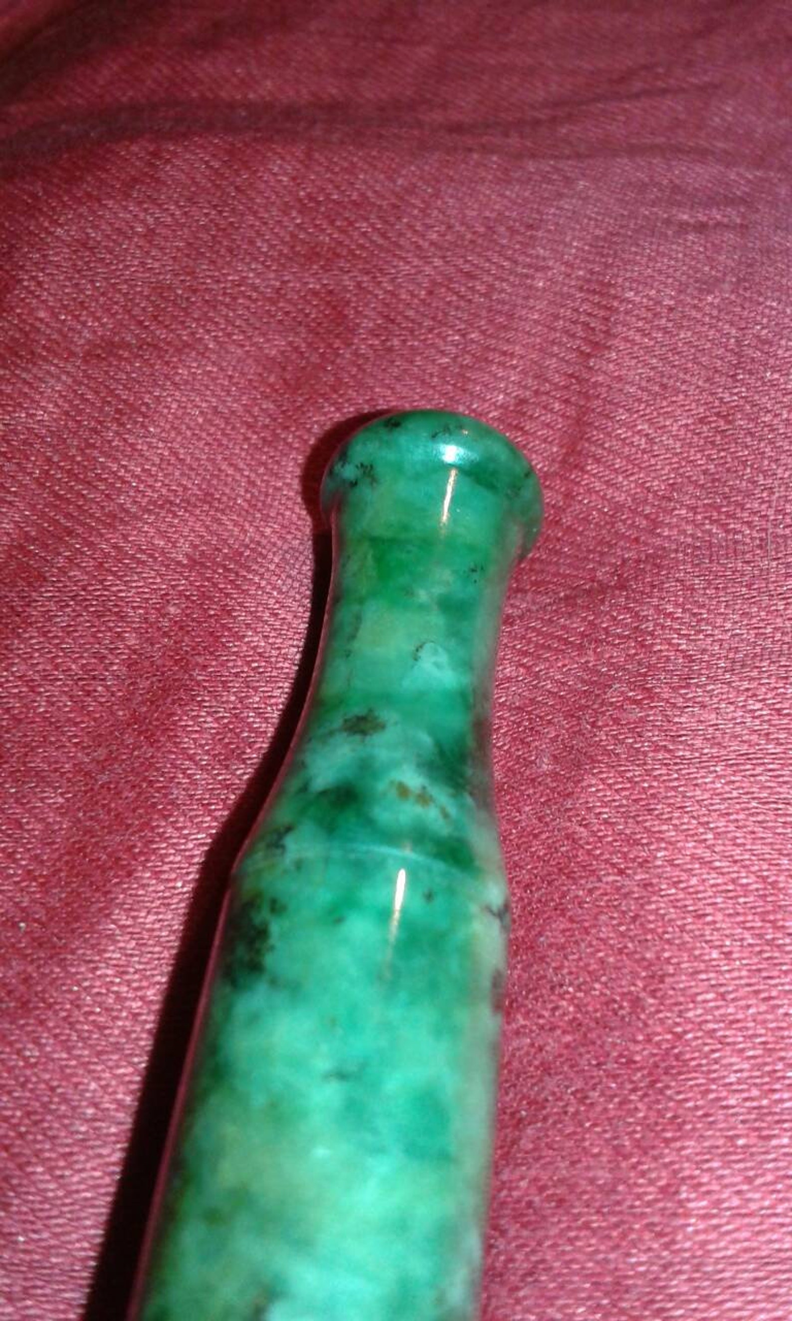Untreated Jadeite A Jade Cigarette Cheroot Holder Organic - Etsy UK