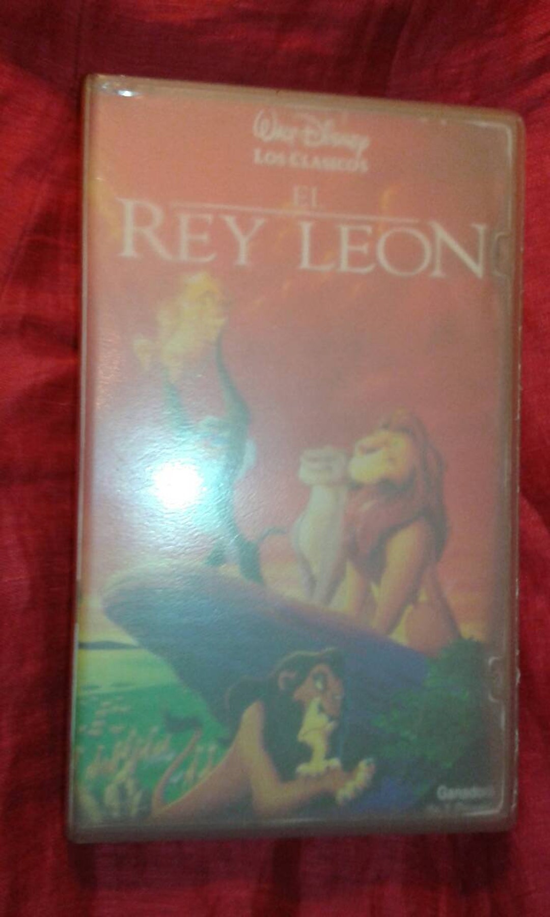 El Rey Leon - the Lion King Spanish Video VHS Disney Film Original ...