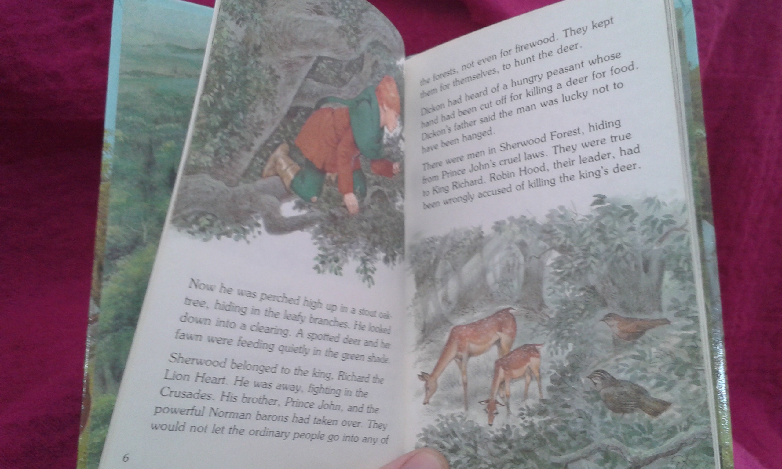 First Edition Ladybird Books Robin Hood Illustrated Childrens Book Full ...