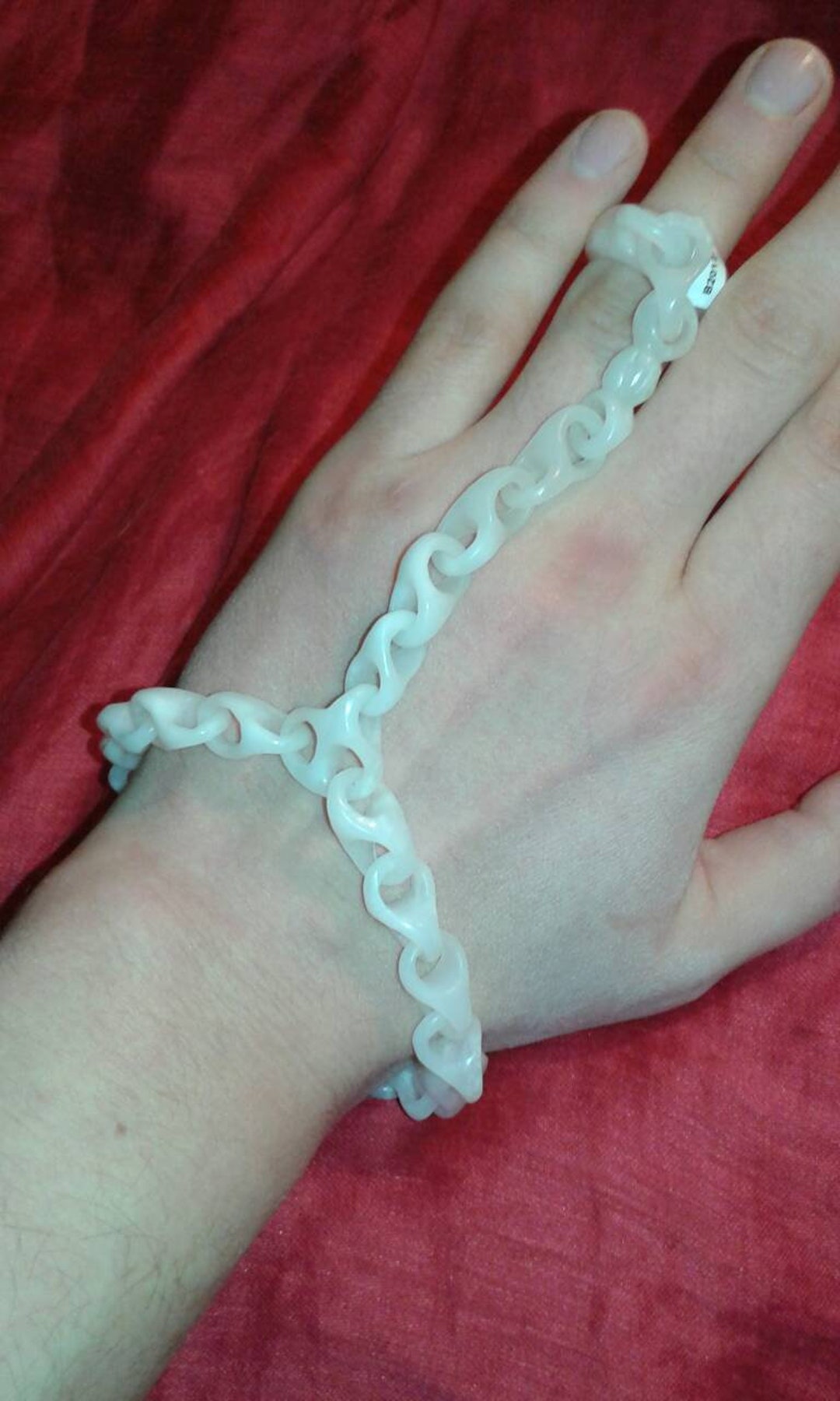 Untreated Mutton Fat Colour Nephrite Jade Repeating Infinity Loop ...