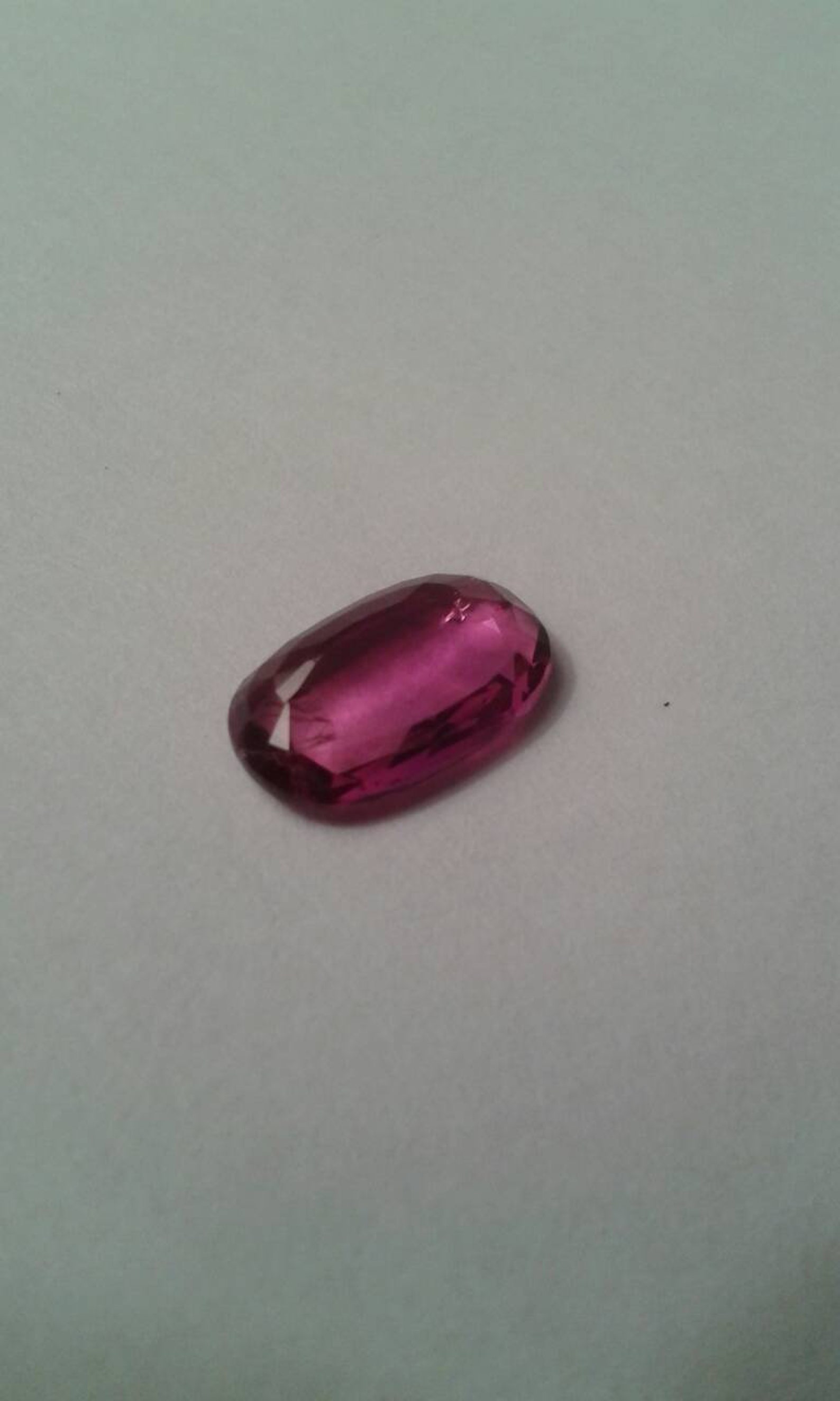 Untreated 3.04ct Red Pink Ruby Sapphire Flat Oval Cut Loose - Etsy UK