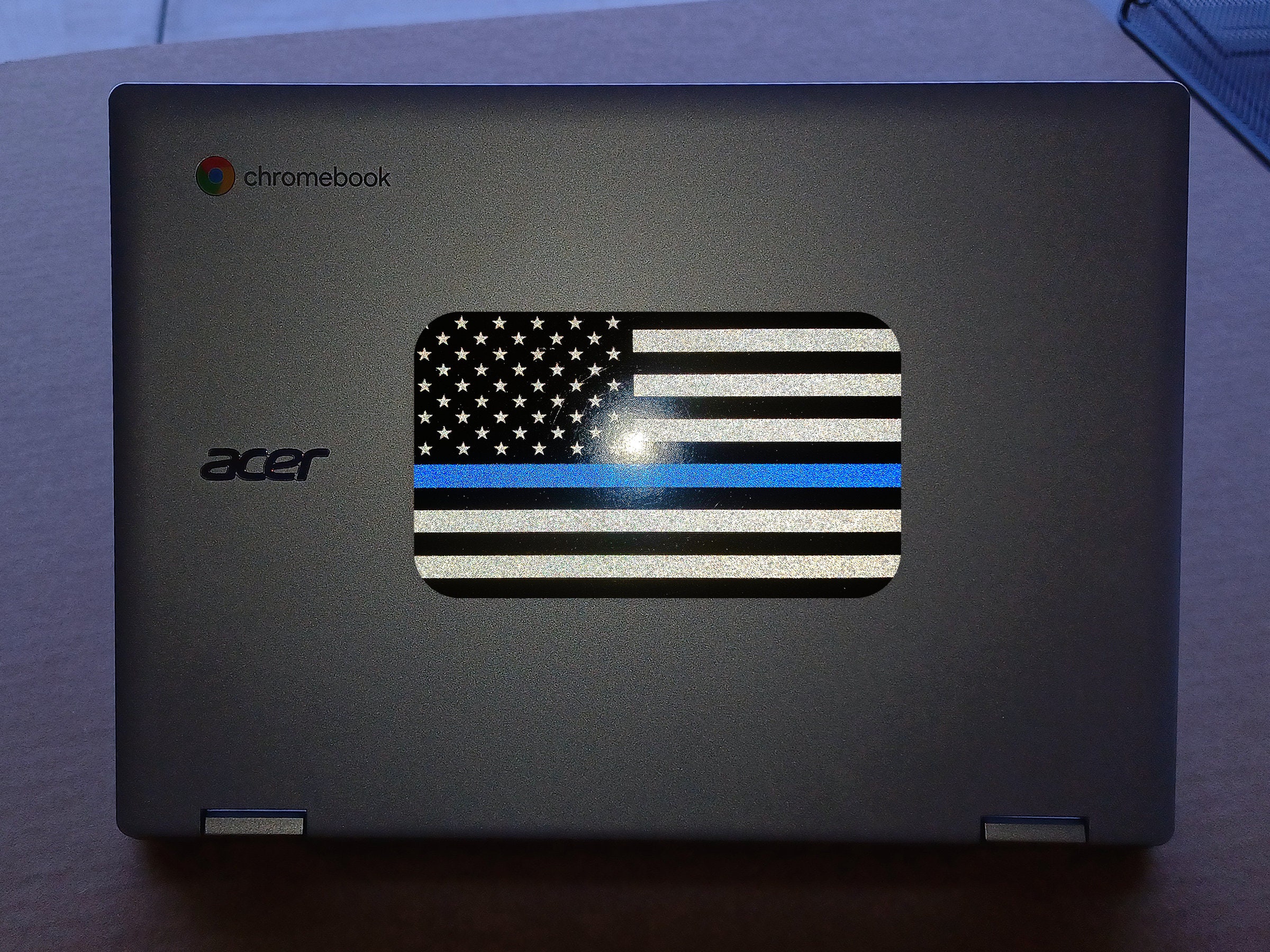 Curb-n-sign 8 Pcs Thin Blue Line Stickers USA Country Flag - Etsy