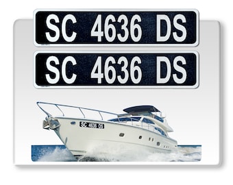 Boat Numbers and Letters - Etsy
