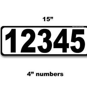 Curb-n-sign®, Curb Wrap®, Reflective Curb Numbers, Peel and Stick ...