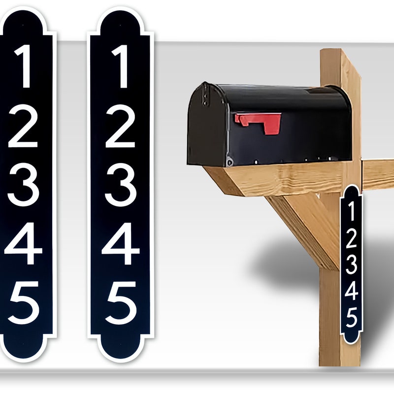 Mailbox Address Plaques - Etsy