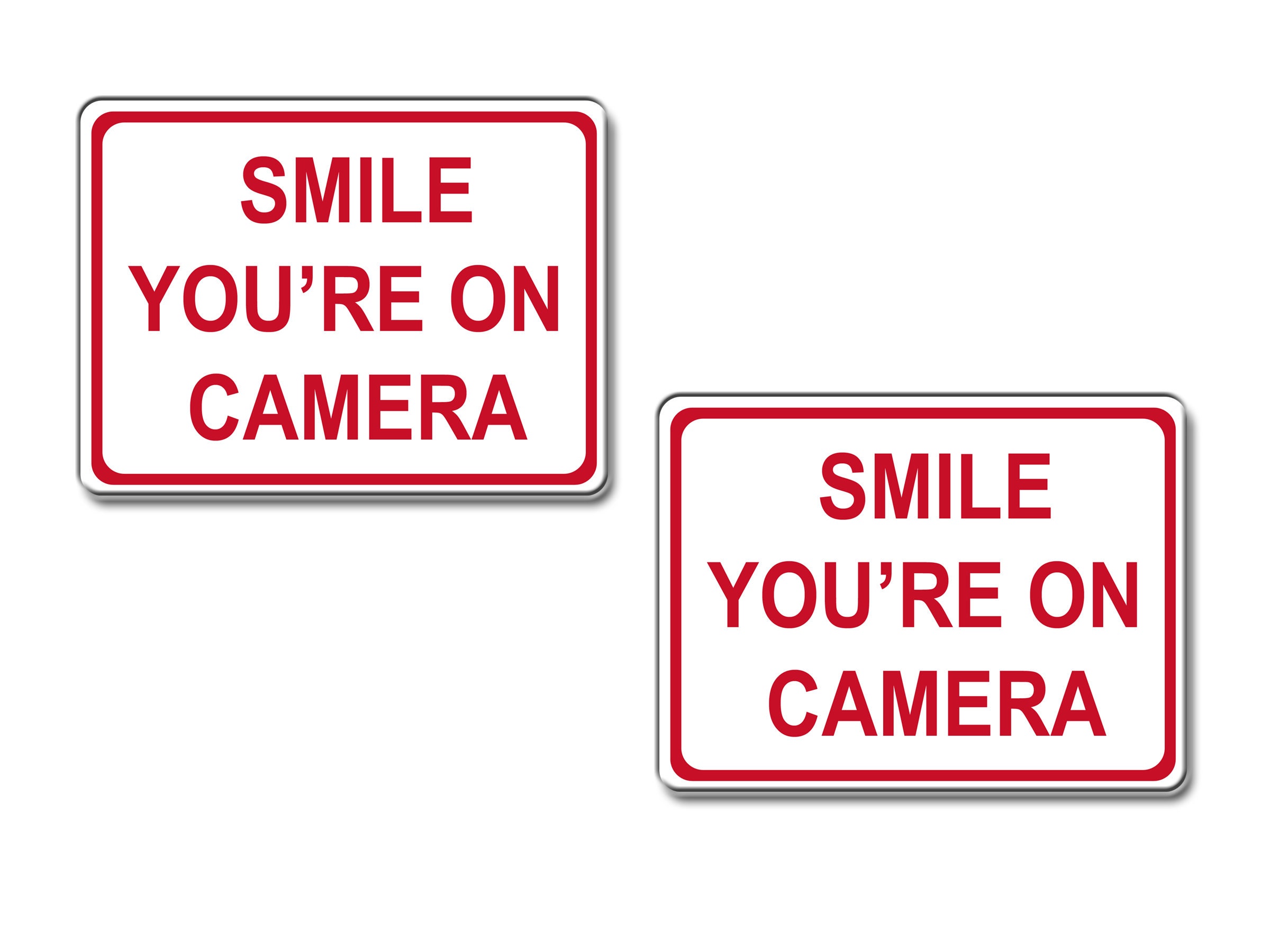 Curb-N-Sign® 2 signs plastic signs included 3X5in 5X10in | Etsy